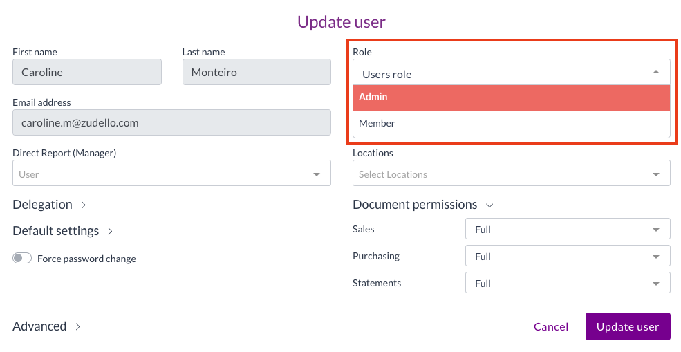 Permissions – Zudello